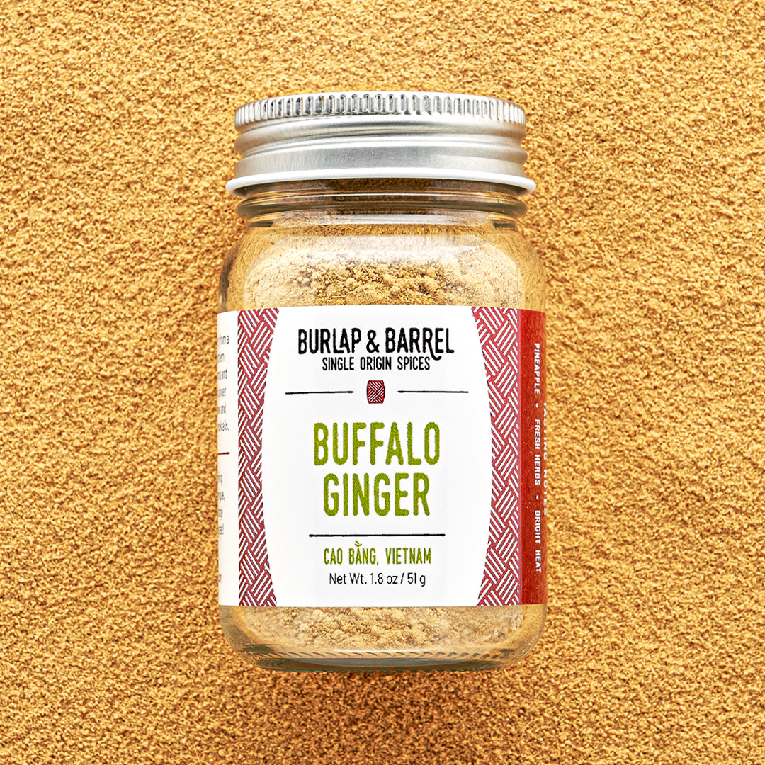 Ground Buffalo Ginger – Burlap & Barrel