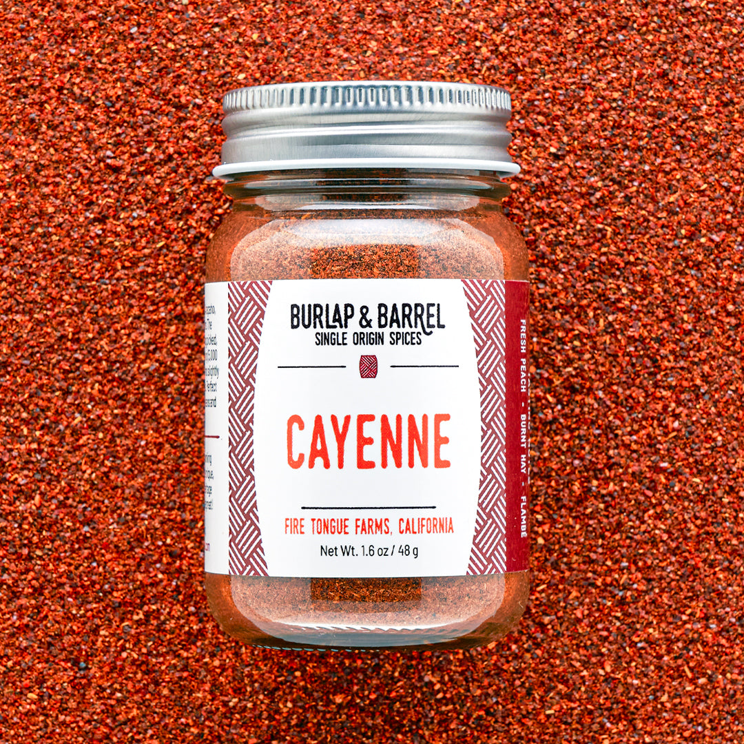Cayenne Pepper Powder • Hot & Vibrant | Burlap & Barrel