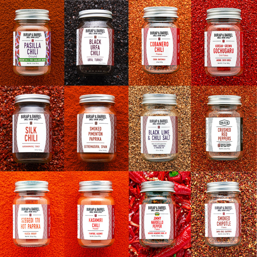 Chili Collection • Peppers & Chili Blends – Burlap & Barrel