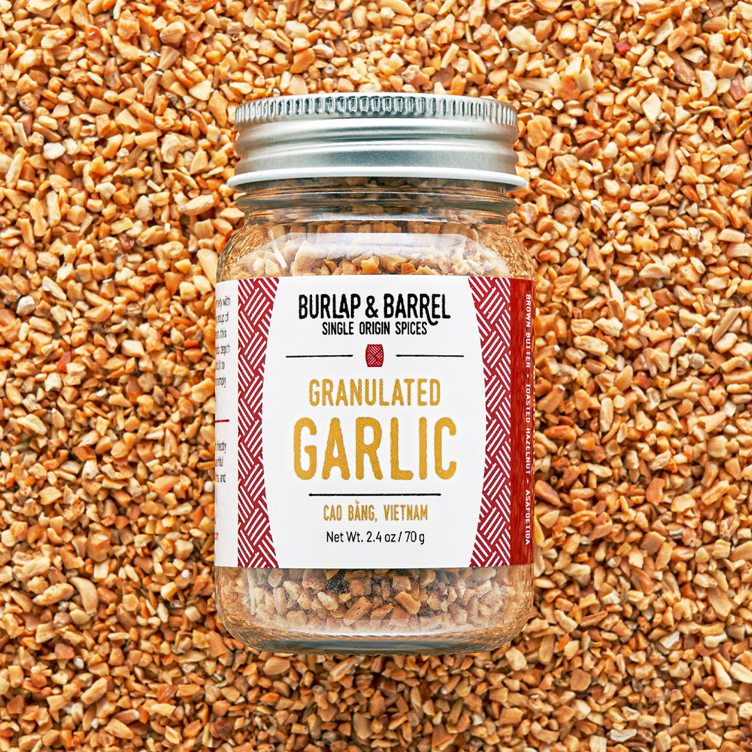Granulated Garlic • Rich, Savory Flavor | Burlap & Barrel