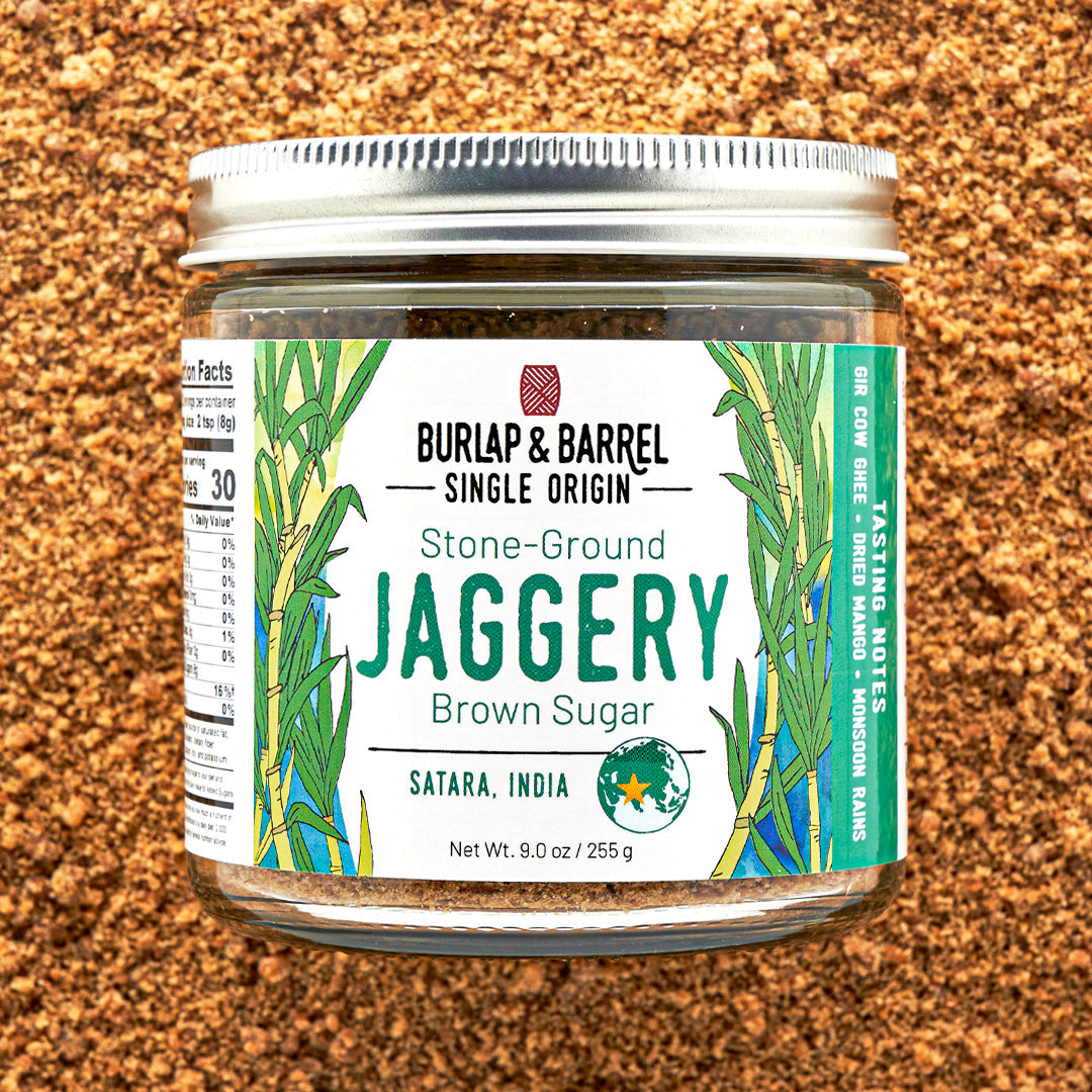 Jaggery Brown Sugar • Unrefined Indian Cane Sugar | Burlap & Barrel