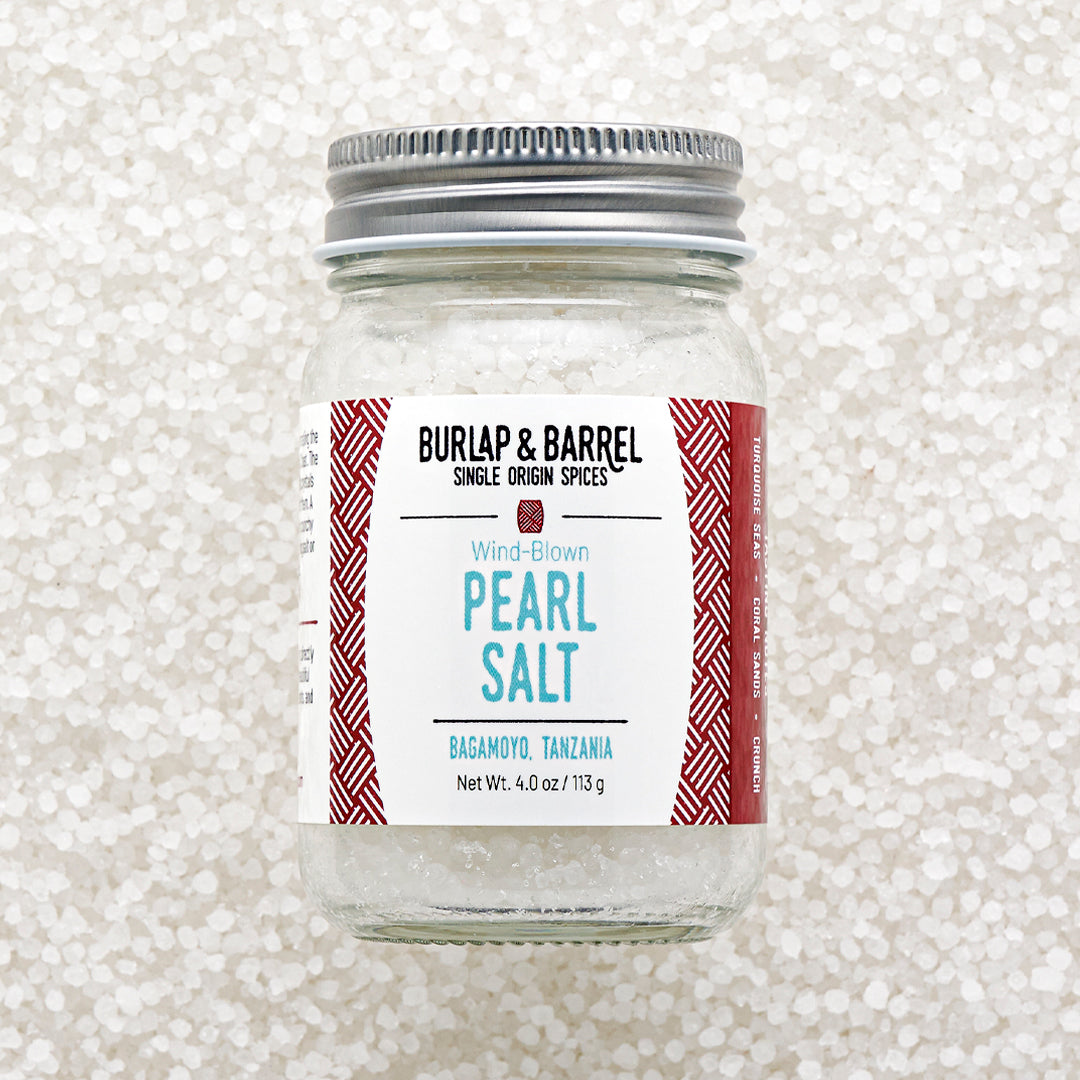 Pearl Salt • Hand-Harvested Crystallized Sea Salt | Burlap & Barrel