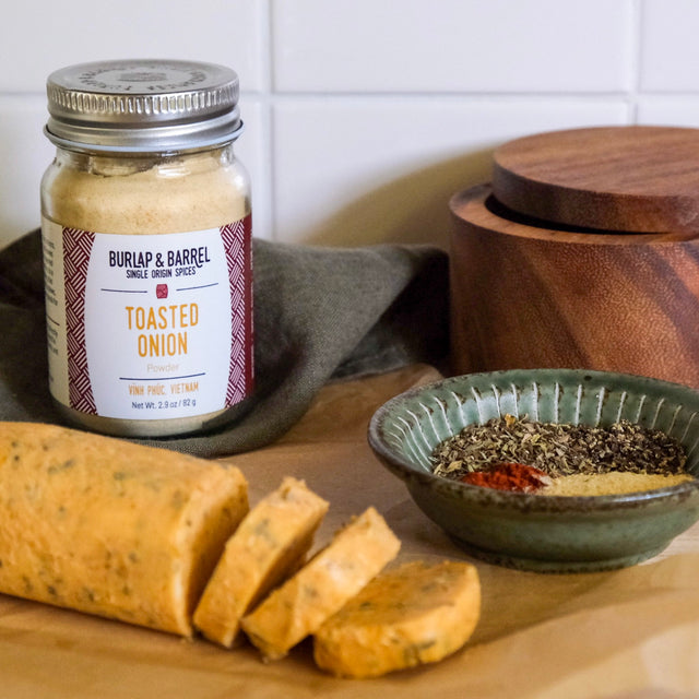 Toasted Onion Powder • Sweet & Savory, Salt-free | Burlap & Barrel