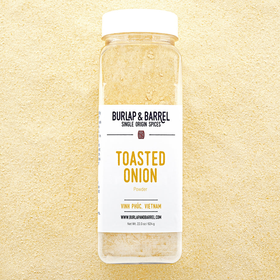 Toasted Onion Powder • Sweet & Savory, Salt-free | Burlap & Barrel